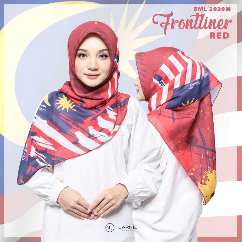 Tudung Merdeka Edition | Shopee Malaysia