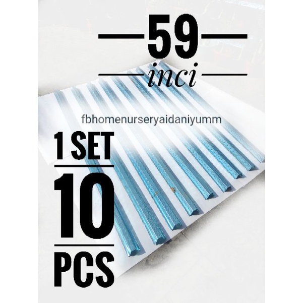 Rak Bunga Bajet DIY c channel baten v (Para shj Bundle 10 pcs) Rak ...