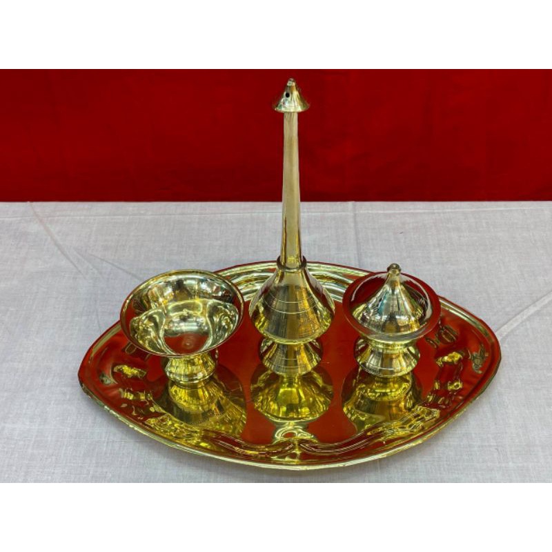 Brass Pannir Set 12 inches 🔥🔥 | Shopee Malaysia