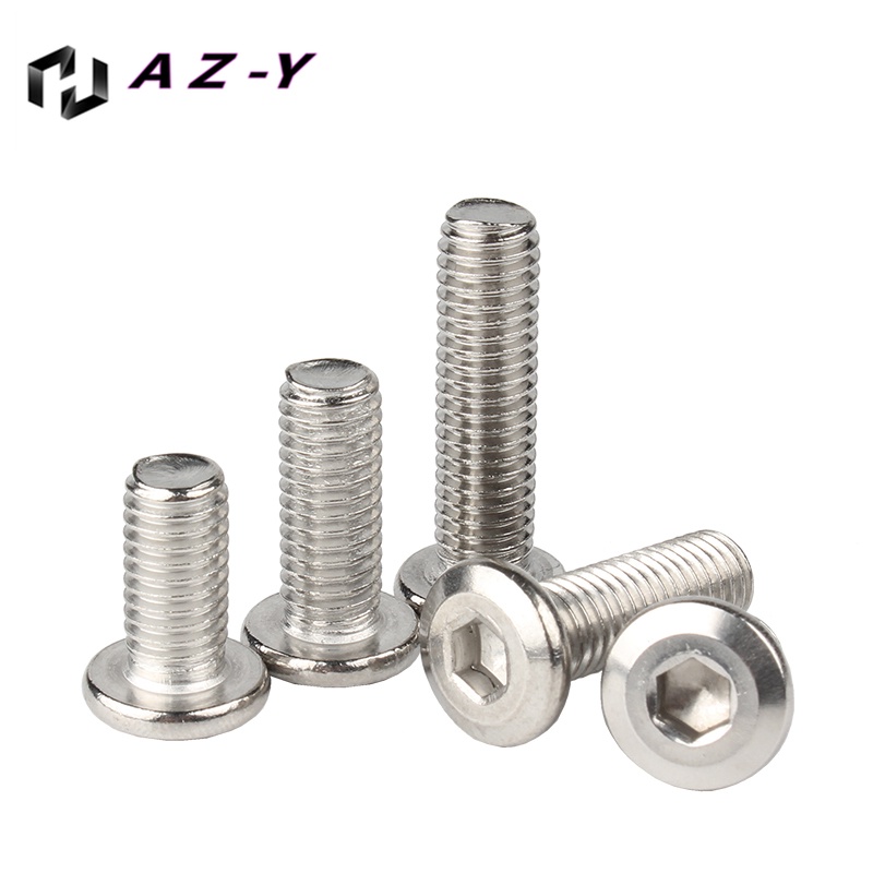 【WDY】304 stainless steel inverted large flat head hexagon socket screw ...
