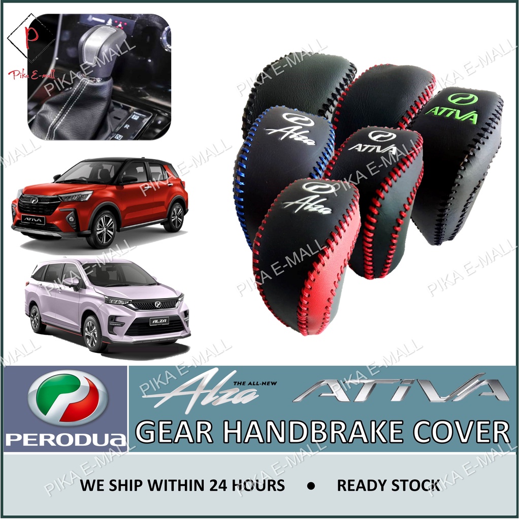 Perodua New ALZA 2022 Alza D27A ATIVA Gear Knob Cover Handbrake Cover ...