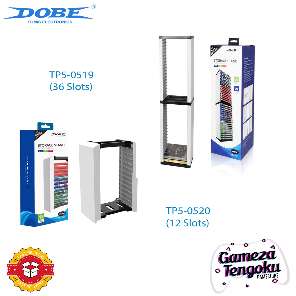 Dobe Storage Stand For Game Card Box For PS4 / PS5 / Xbox / Nintendo ...