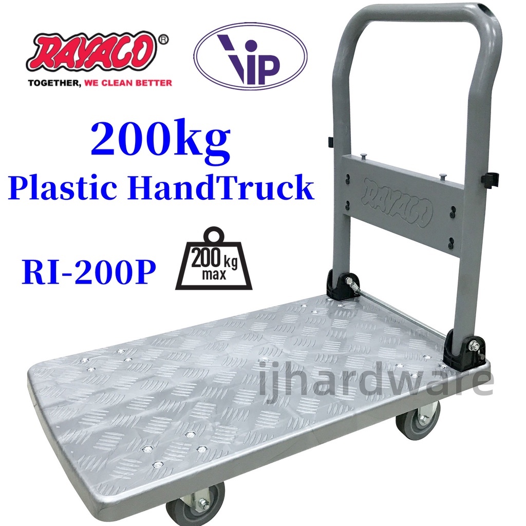 Rayaco Vip High Quality PVC Plastic Handle Handtruck / PVC Plastic ...