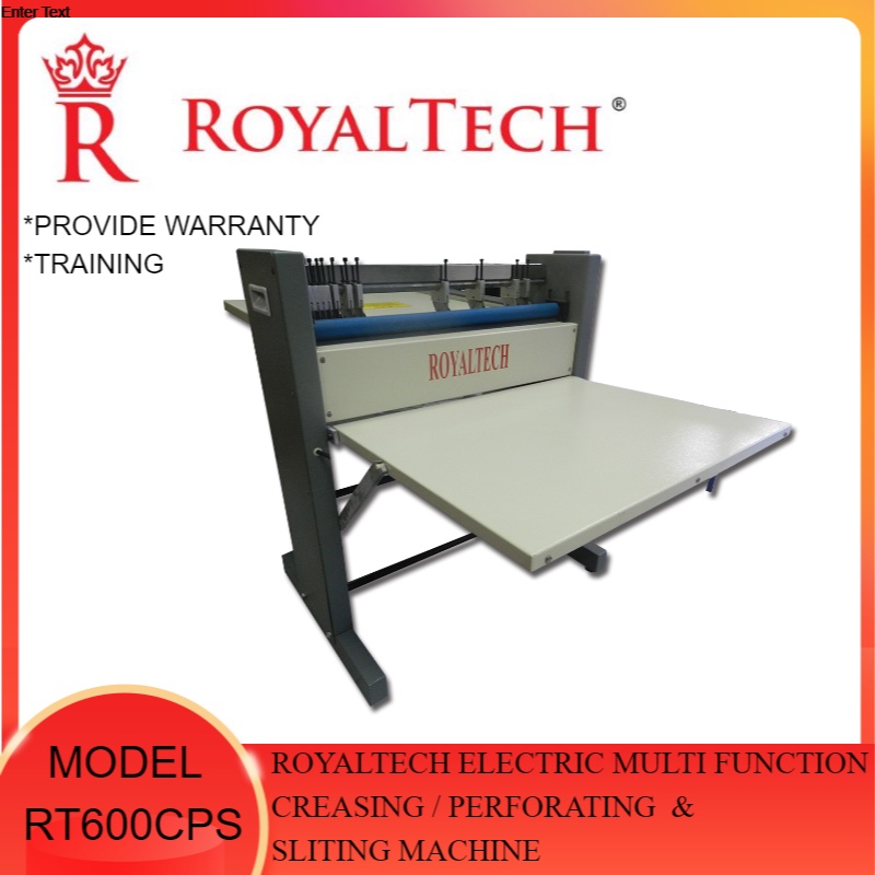 ROYALTECH Electric Multi Function Creasing / Perforating & Sliting ...