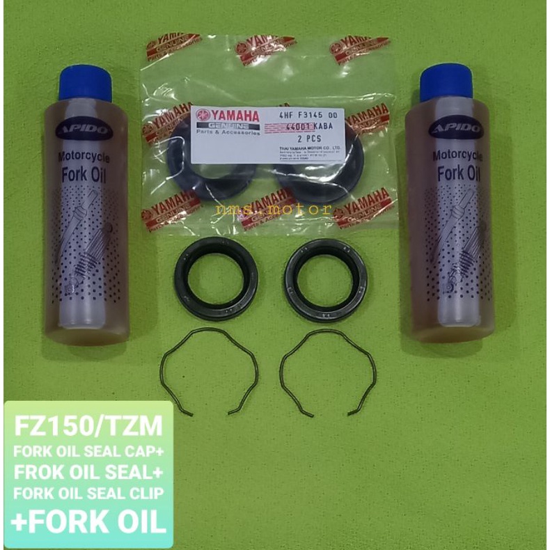 FZ150V1,V2,V3/FZNEW/TZM/FX150 FRONT FORK OIL SEAL SET/ SEAL CAP/ DUST ...