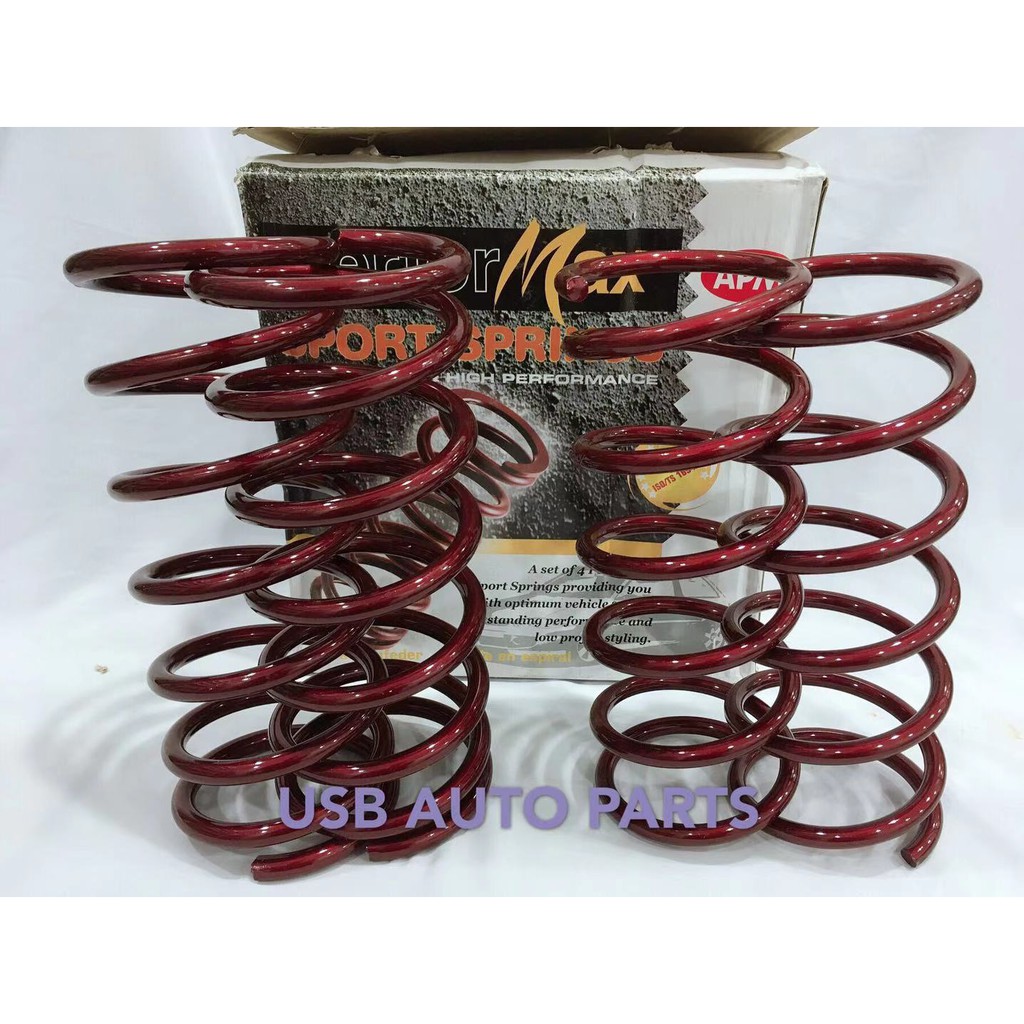Axia, Bezza APM Performax Sport Coil Spring Lowered Heavy Duty Perodua ...