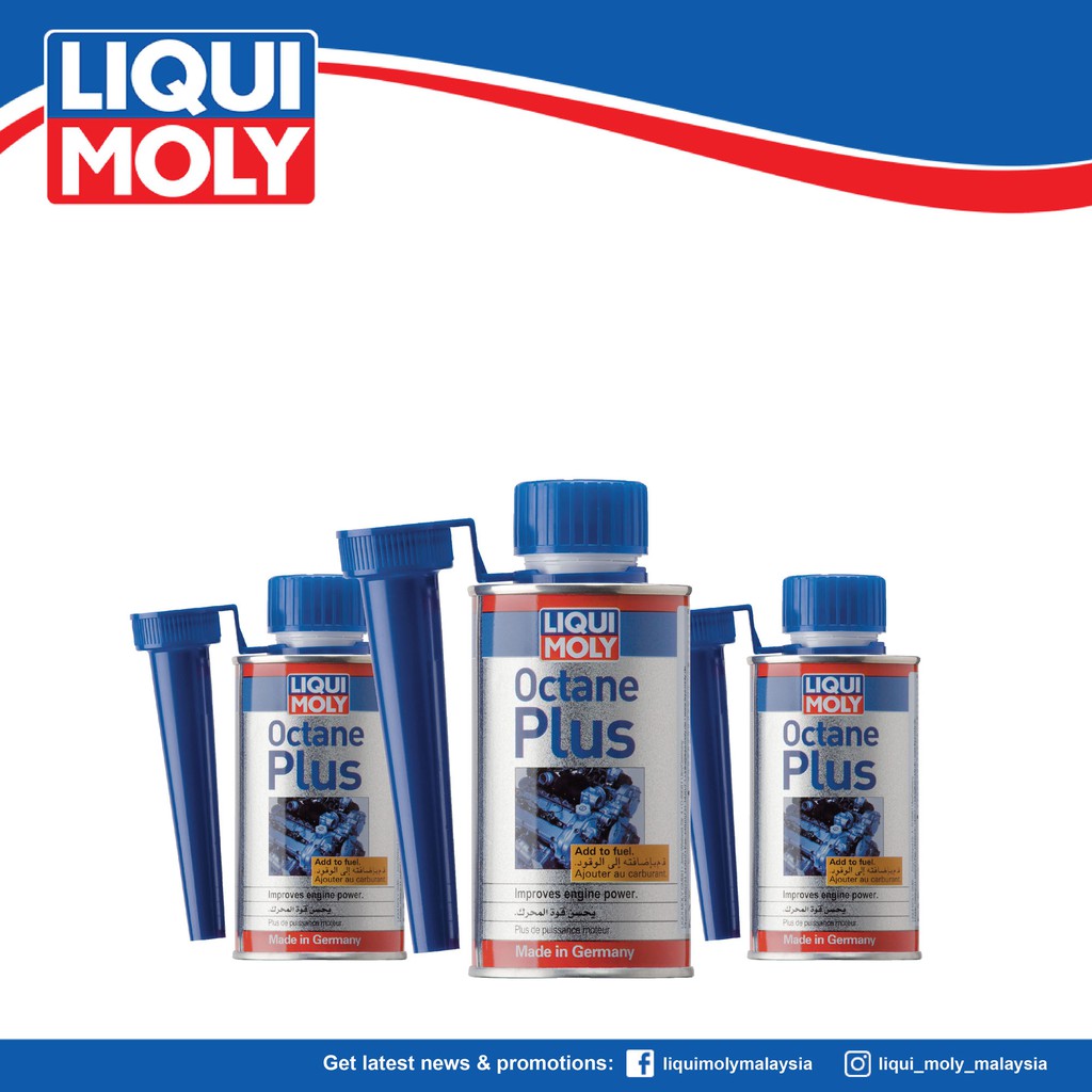 (SUPER JIMAT COMBO 3 BOTTLES) LIQUI MOLY Octane Plus Car Care Additives ...