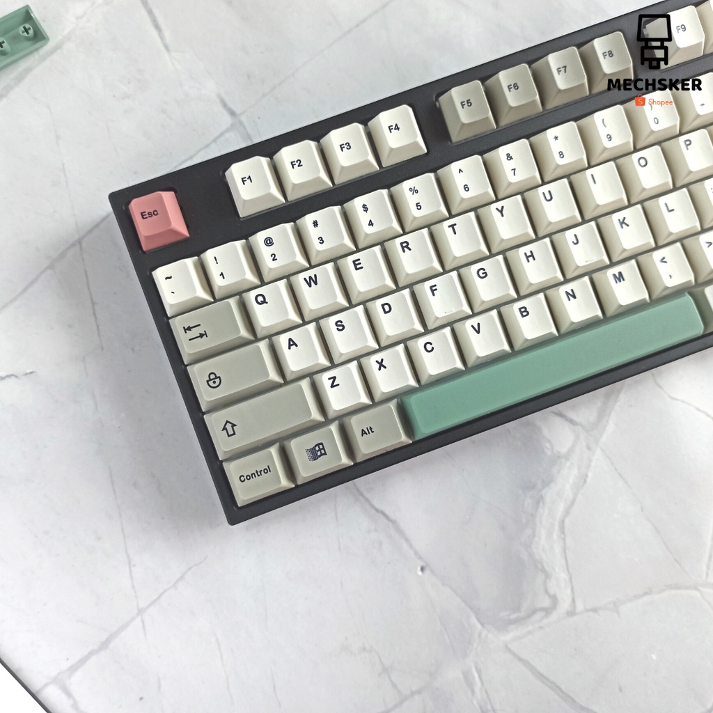 [𝗥𝗘𝗔𝗗𝗬 𝗦𝗧𝗢𝗖𝗞] Retro 9009 Keycaps | Cherry Profile | Dye-Sub PBT | 61 68 ...