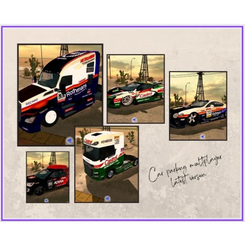 Car Parking Multiplayer Design Crome Custom Spec limited units | Shopee ...