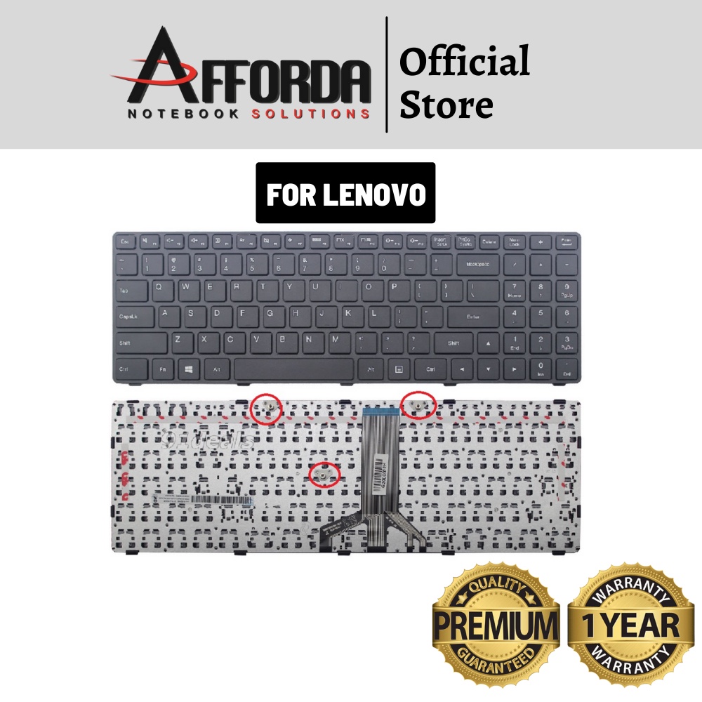 LENOVO 100-15IBD Laptop Keyboard | Shopee Malaysia