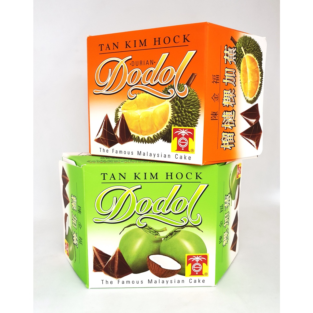 Tan Kim Hock Dodol (Durian/Coconut) 陈金福 (榴莲/椰子粿加蕉)180g | Shopee Malaysia