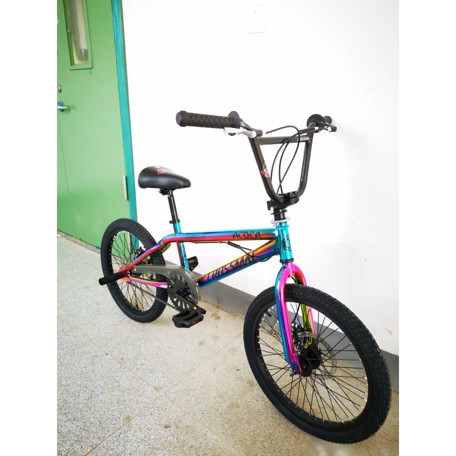 Bicycle BMX Crossmac Acoca Rainbow Colour 20 inch | Shopee Malaysia