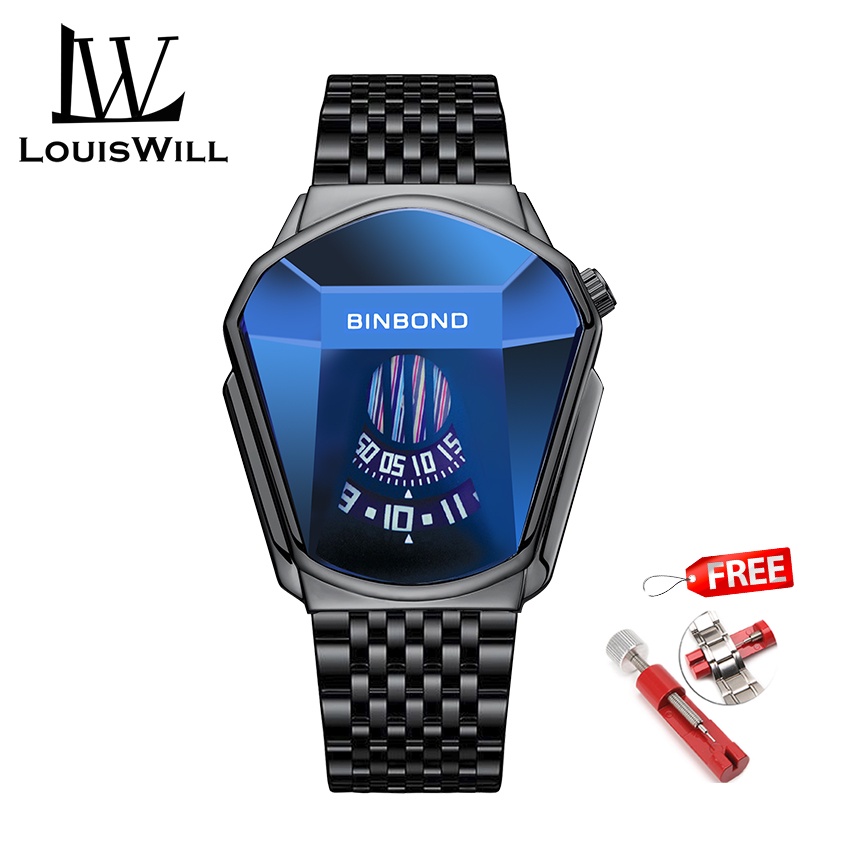 LouisWill Men Concept Watches Men's Fashion Watch Trend Locomotive ...