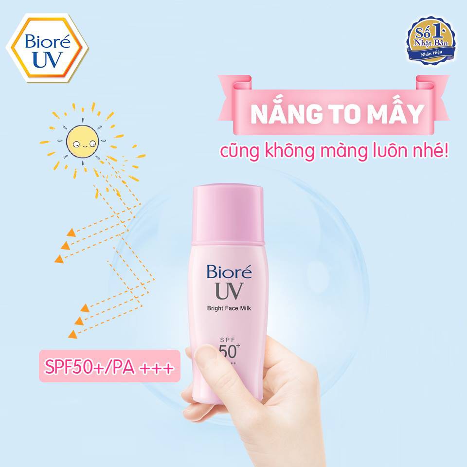 Bioré Pink Sunscreen SPF 50+/ PA++++ | Shopee Malaysia