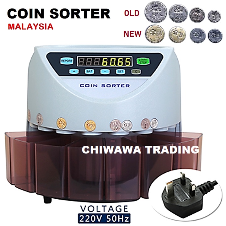 Coin Counting Sorter Machine Money Cash Counter Worldwide Banker ...