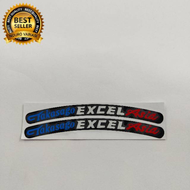 Sticker Pile sticker cutting LIST Rims sticker TAKASAGO EXCEL EXEL ASIA ...