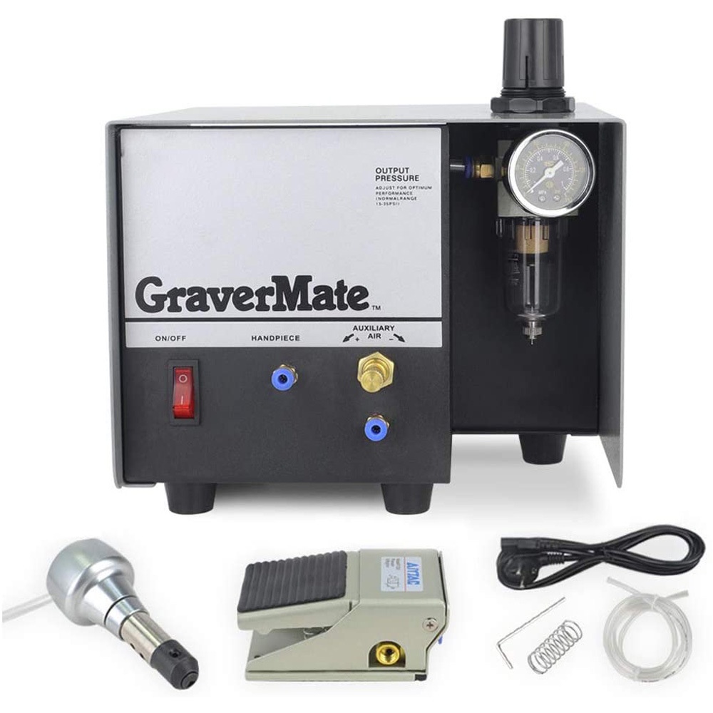 Pneumatic Impact Engraving Machine GraverMate Jewelry Engraver Single ...
