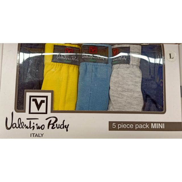 Valentino Rudy Men Underwear 5 pcs | Shopee Malaysia