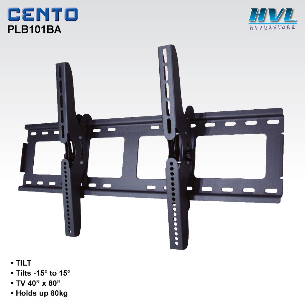 CENTO Universal Plasma/LCD Wall/Bracket TILT BRK-PLB101BA | Shopee Malaysia