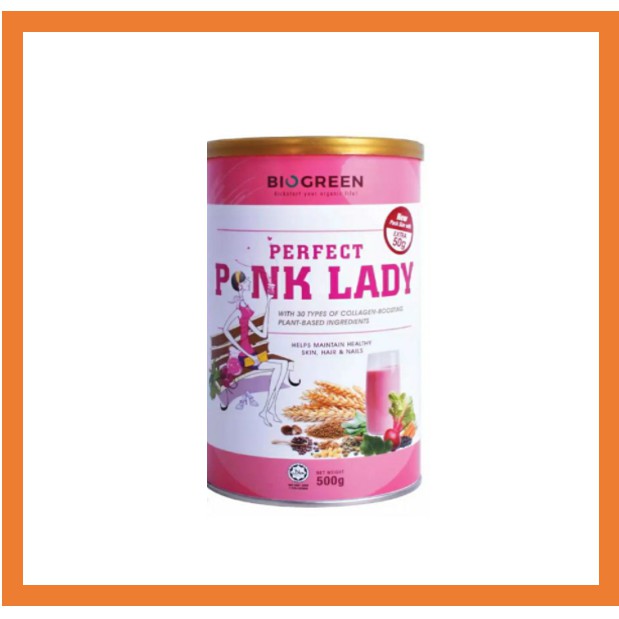 Biogreen Perfect Pink Lady Collagen Powder 500gm Exp 3/2026 | Shopee ...