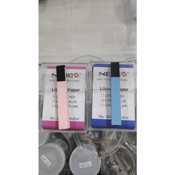 MERAH Red / Blue NESCO LAKMUS Paper | Shopee Malaysia