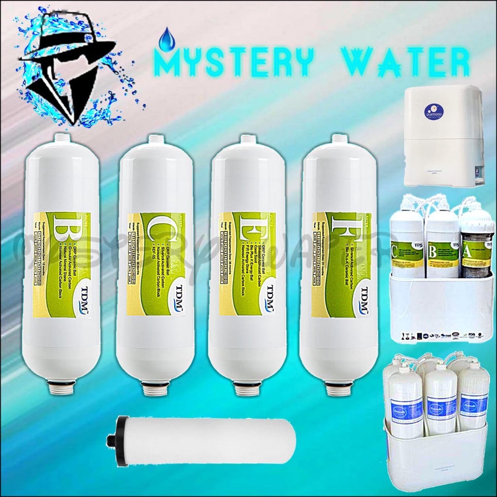 Brand TDM For Diamond G1500 Water Filter Cartridge ( 4 Cartridge Set ...