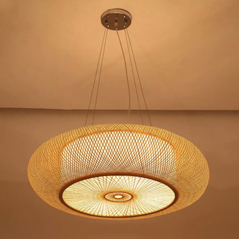 Japanese Bamboo Ceiling Light Bamboo Lantern Pendant Light Creativity ...