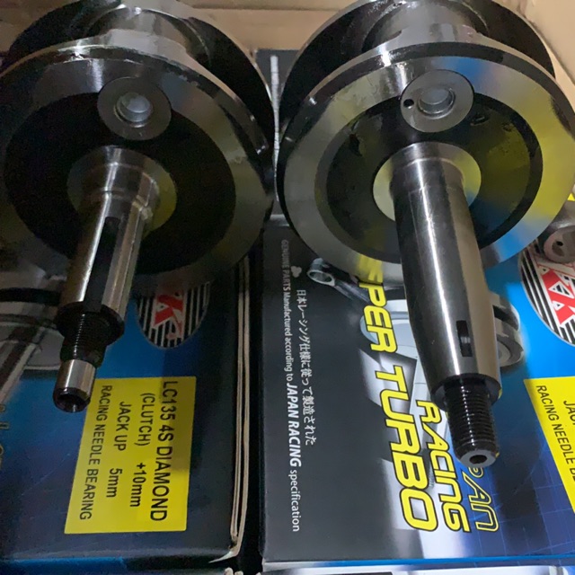 🔥LC135 4S / 5S / Y15ZR NEW RACING CRANKSHAFT JET 5MM +10MM IKK | Shopee Malaysia