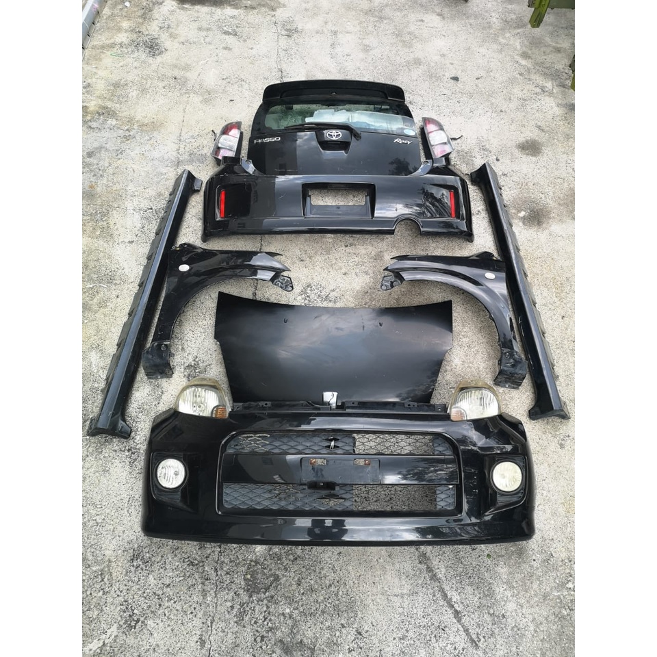 Myvi Toyota Passo Racy Boon 08 Front & Rear Bodypart / Body Part Depan ...