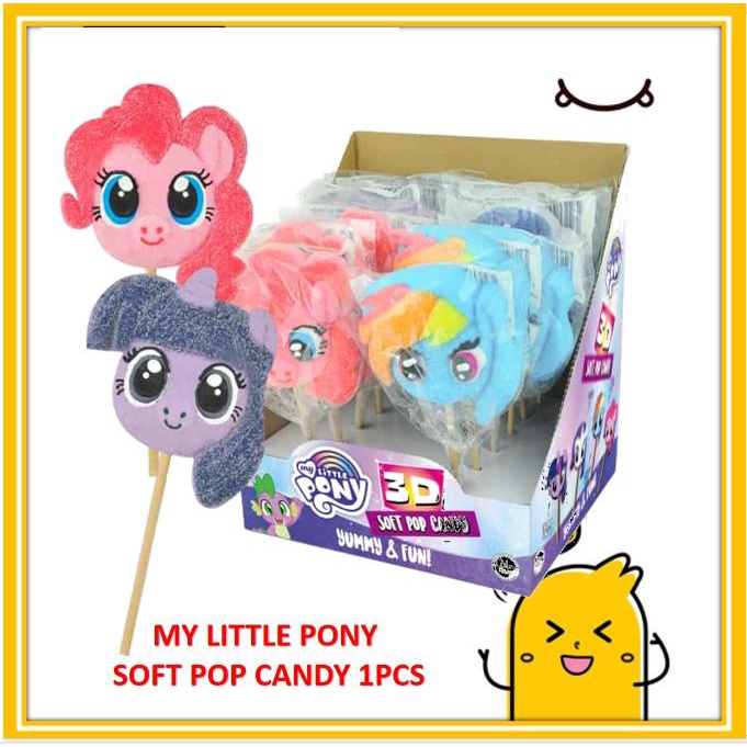 My Little Pony Soft Pop Candy 1pcs | Shopee Malaysia