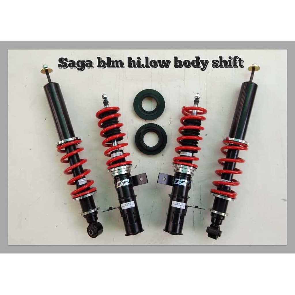 D2 ADJUSTABLE HILOW BODYSHIFT PROTON SAGA BLM/SAVVY/FLX | Shopee Malaysia