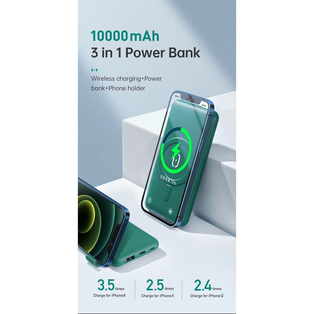 MCDODO MC-5590 MC-559 MAGNETIC WIRELESS FAST CHARGING POWER BANK ...
