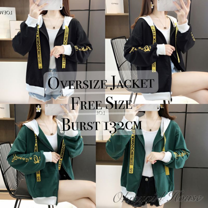 [ Ready Stock ] Plus Size Korean Style Lady Casual Jacket Jaket ...