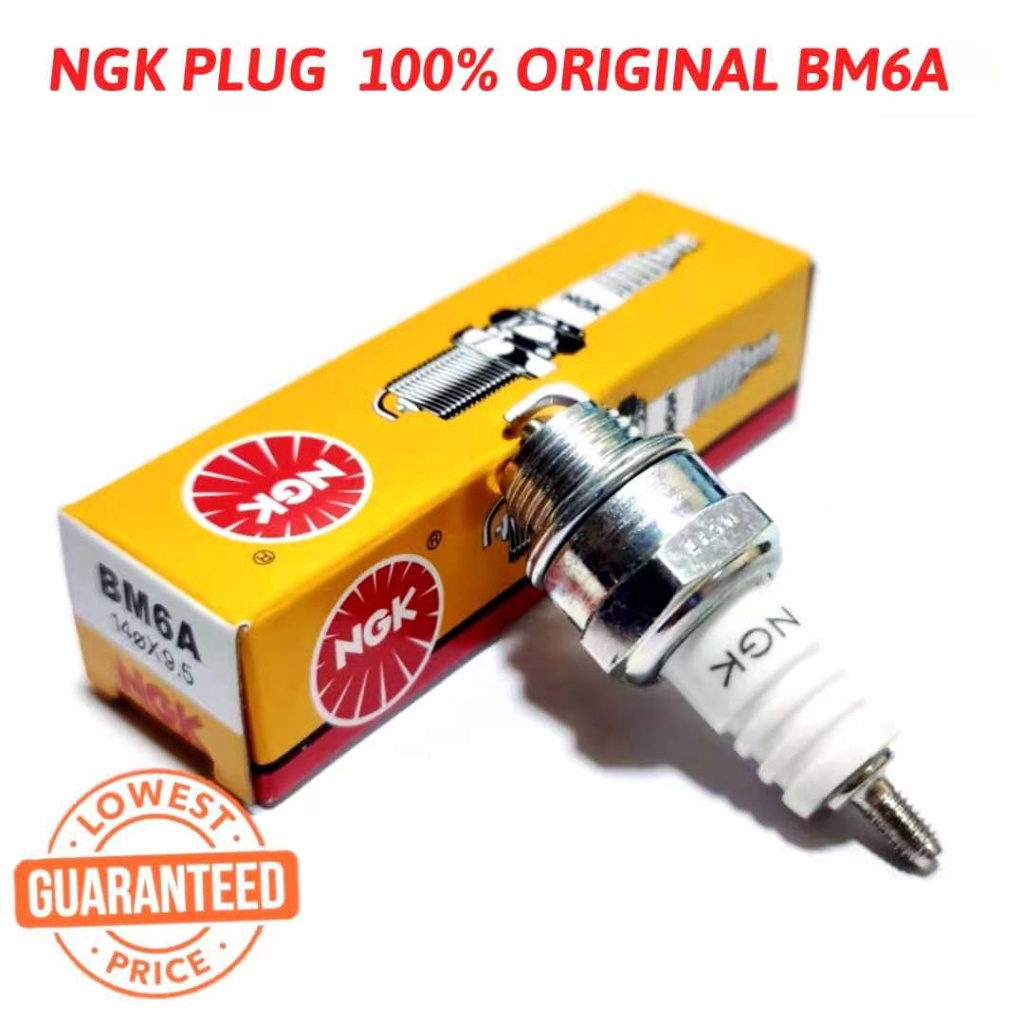 SPARK PLUG BM6A NGK SPARK PLUG BPM6A Mesin Rumput Plug Lawn Mower Plug | Shopee Malaysia
