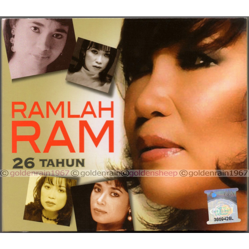 RAMLAH RAM - 26 Tahun (Kau Kunci Cinta Ku Dalam Hati Mu / Ketentuan) 2012 SONY MUSIC 2CD SET ...