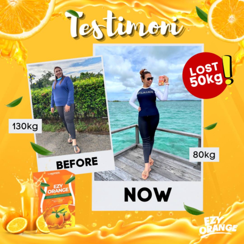 EZY MEAL Ezy Orange | Meal Replacement Drink | Weight Loss Supplement ...