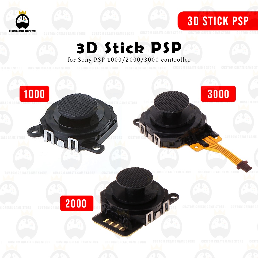 SONY PSP 1000 2000 3000 3006 Joystick Thumbstick 3D Analog Repair ...