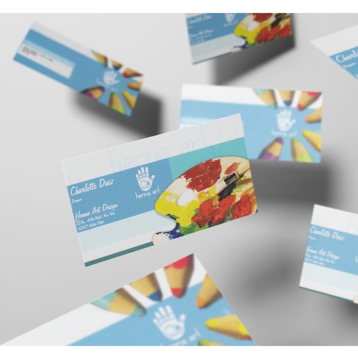 Business card - kertas premium SUWEN 240GSM yang eksklusif | Shopee ...