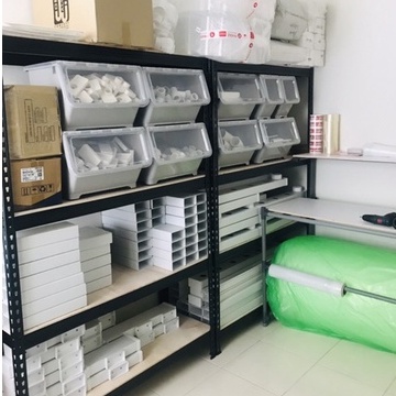 HEAVY DUTY RACK (250KG/PERLEVEL) 🖤🖤 BLACK🖤🖤 BOLTLESS RACK | Shopee Malaysia