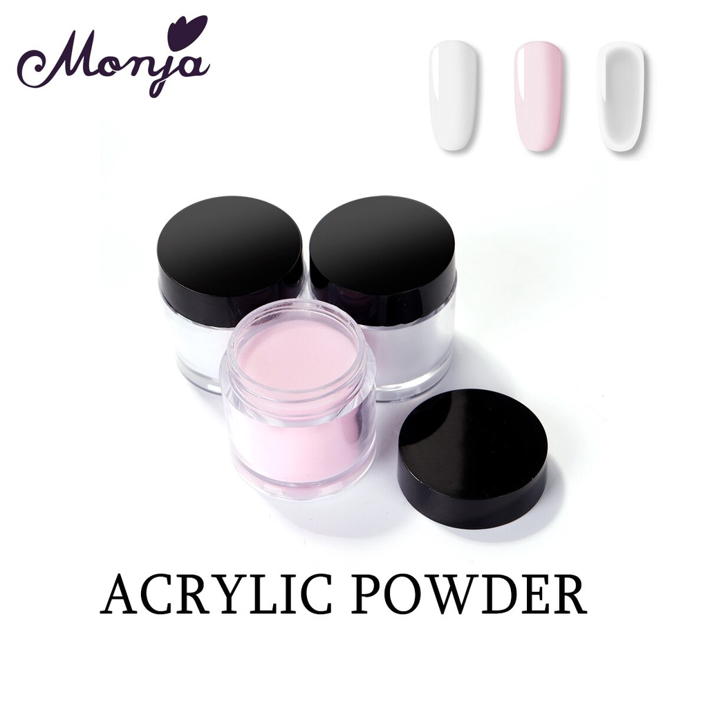 Monja Acrylic Liquid Powder Nail Art Kit Nail Carving Painting Brush ...