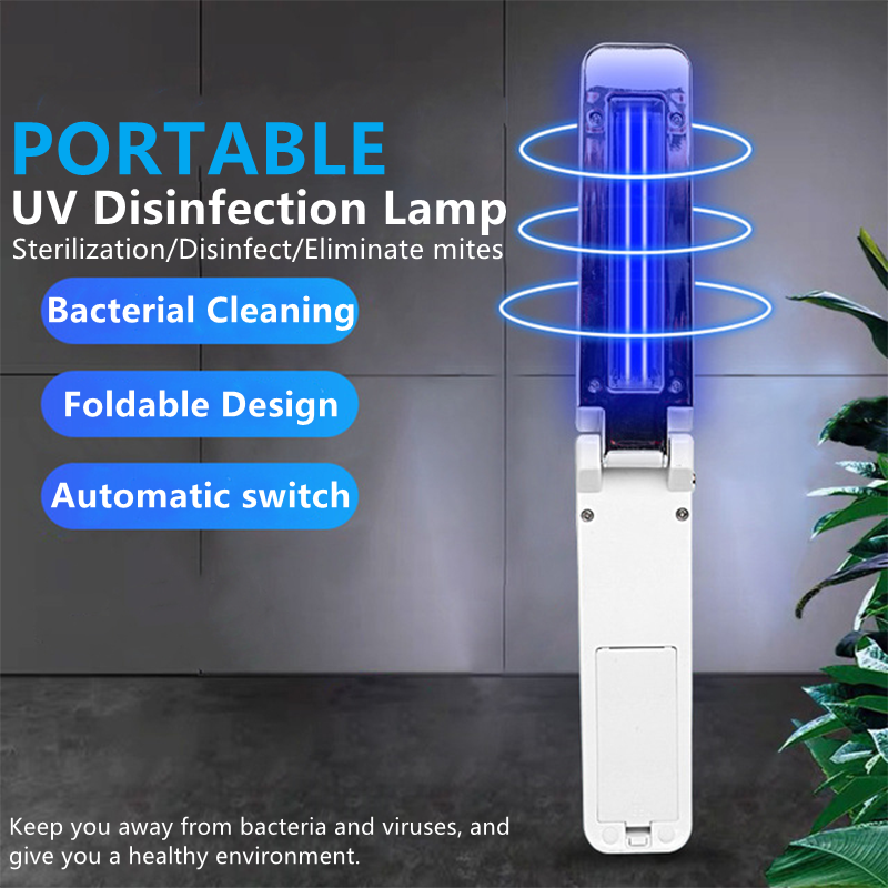 Portable USB UVC Sterilization Stick Disinfection Lamp UV Light ...
