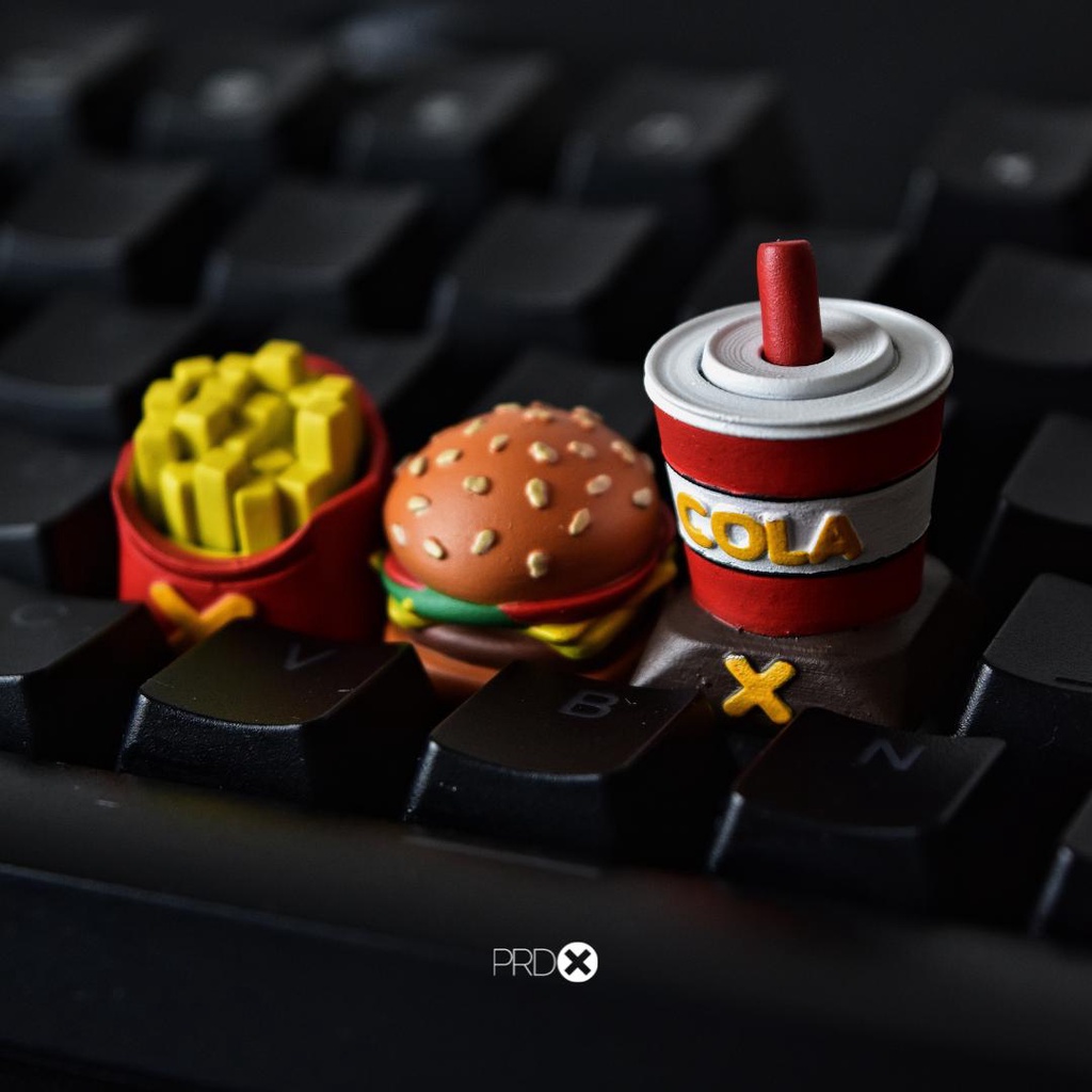 Prdx Artisan Fast Food Collection - Keycaps | Shopee Malaysia