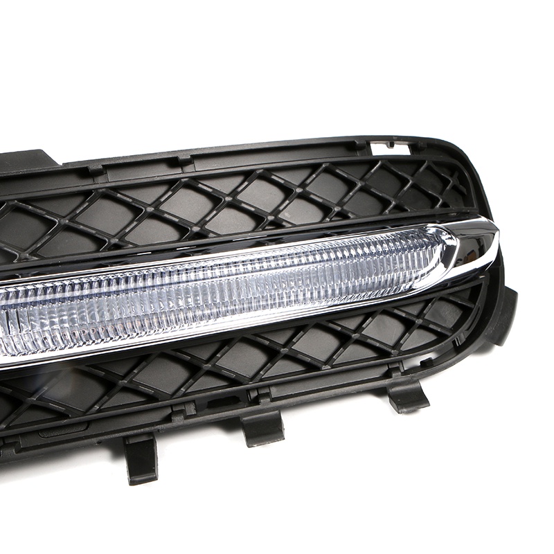 JIUWAN Car LED Daytime Running Lights DRL Fog Light Fit for Mercedes ...
