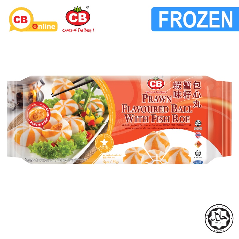 CB Prawn Flavoured Ball With Fish Roe (8 Pcs/190g) | Shopee Malaysia