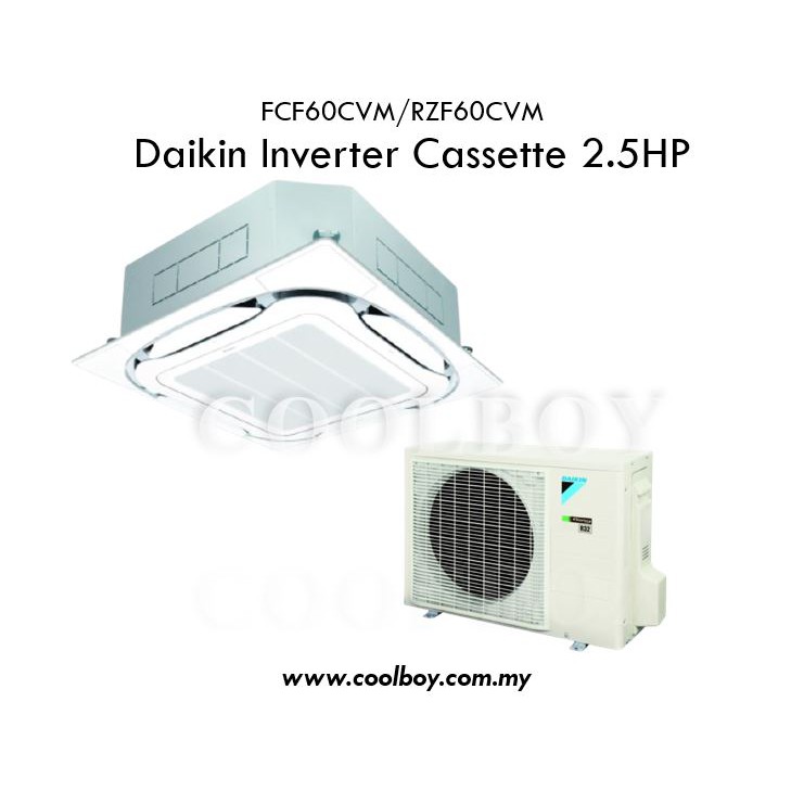 Daikin Inverter Cassette Unit FCF-C Series | Shopee Malaysia