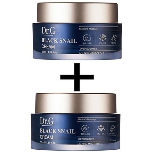 [1+1] Dr.G Black Snail Cream 50ml [ DRG DR G ] | Shopee Malaysia