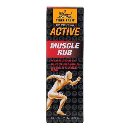 Tiger Balm Active Muscle Rub (60g) | Shopee Malaysia