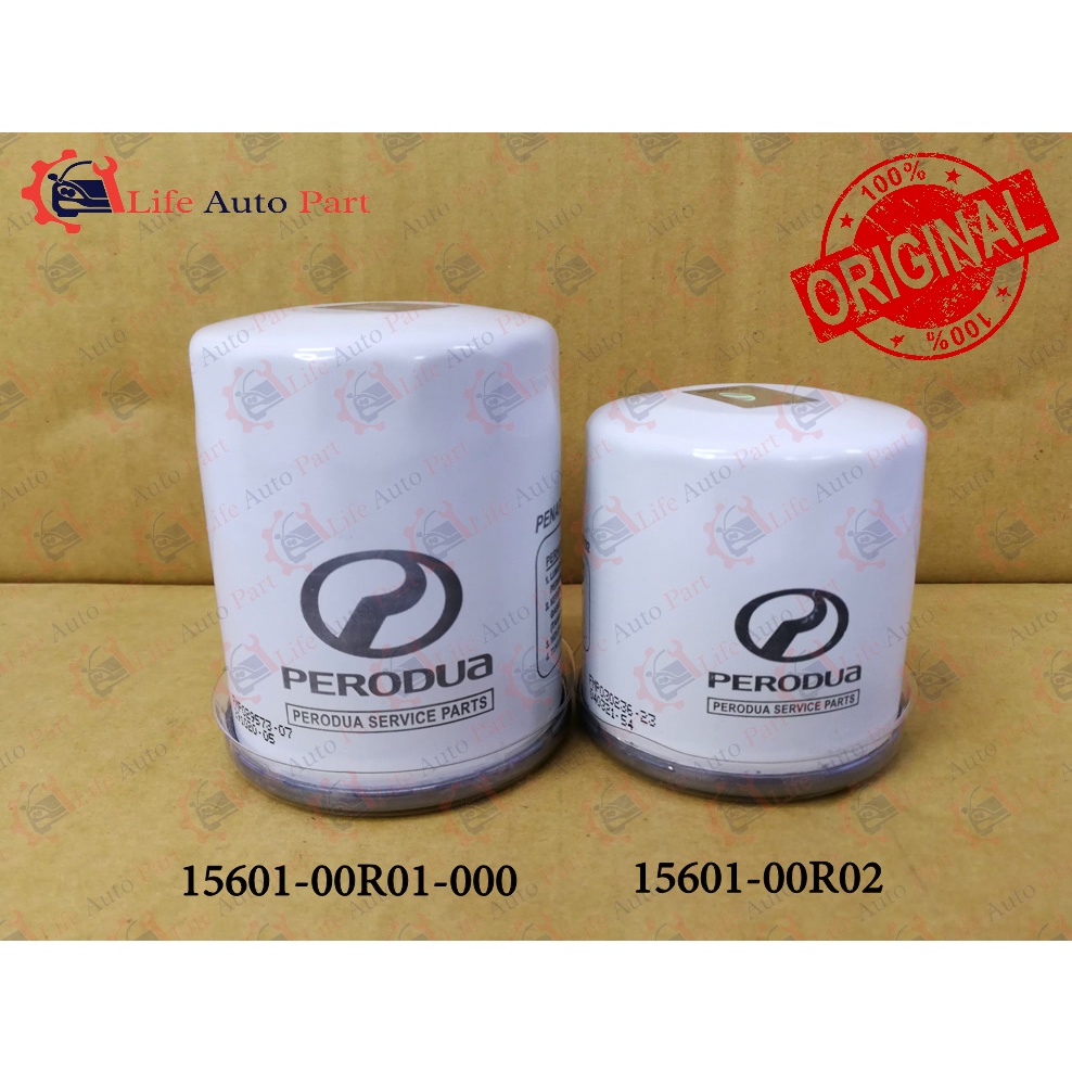 Original Oil Filter Perodua Kancil Myvi Viva Kelisa Kenari Alza Bezza ...
