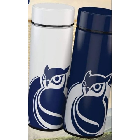 OWL coffee flask (dark blue / white) | Shopee Malaysia