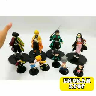 Demon Slayer Tanjiro Nezuko Zenitsu Inosuke Rengoku Giyu Shinobu ...